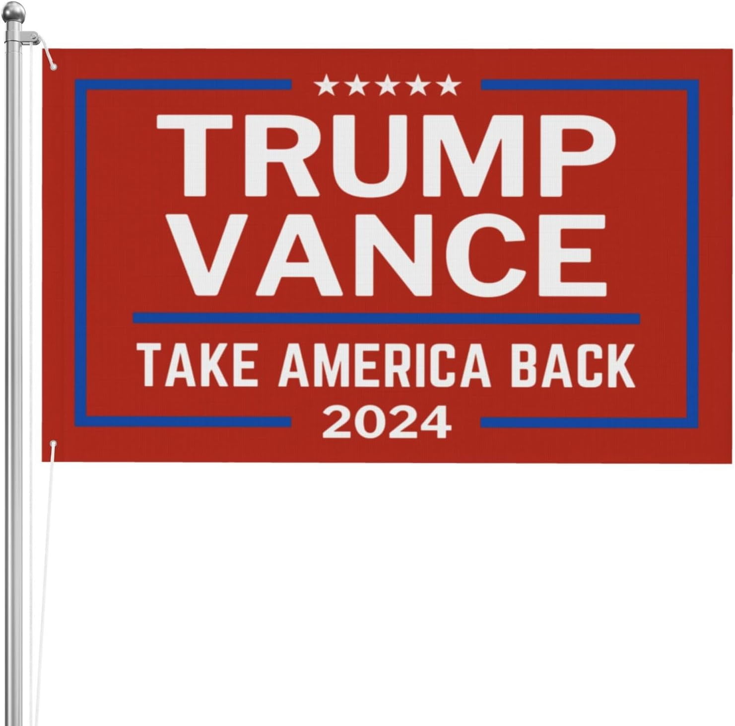 3x5 3ply Double Sided Flag Trump Vance 2024 Flag 3x5 Donald Trump 2024