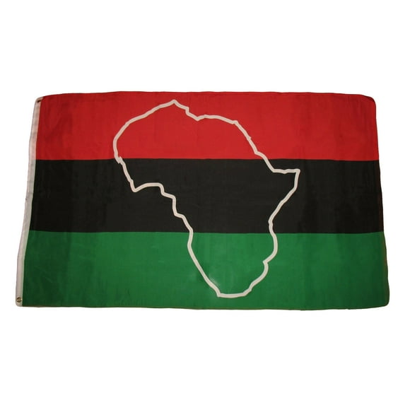 Black African American Flag