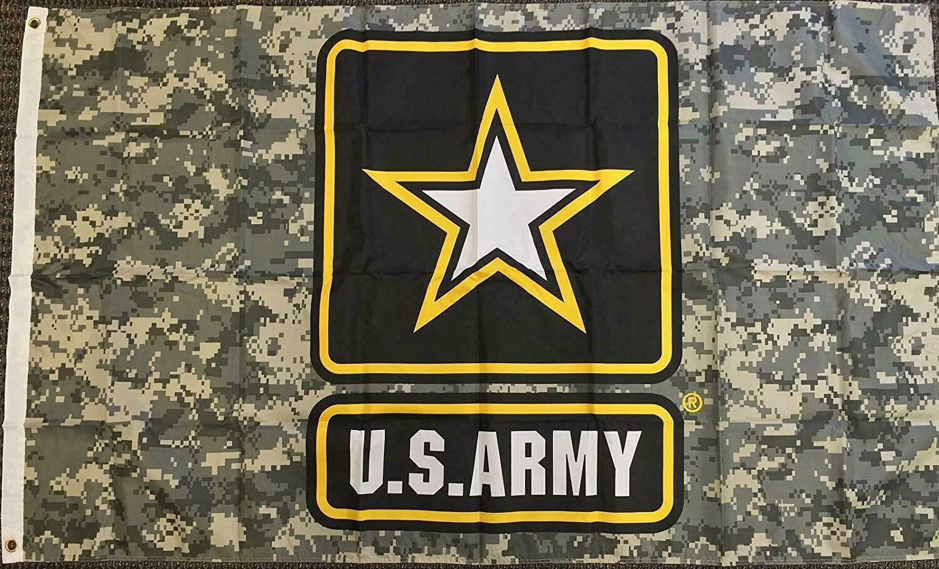 3x5 Camo United States Army Star Flag Military USA Camouflage Banner ...