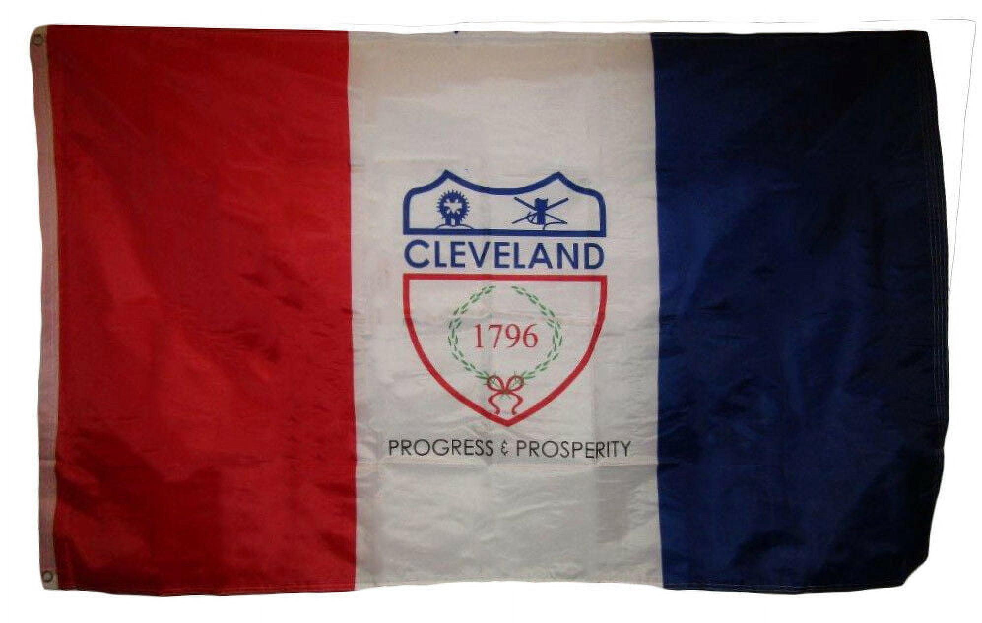 3x5 City of Cleveland Ohio flag 3'x5' Banner Brass Grommets Fade ...