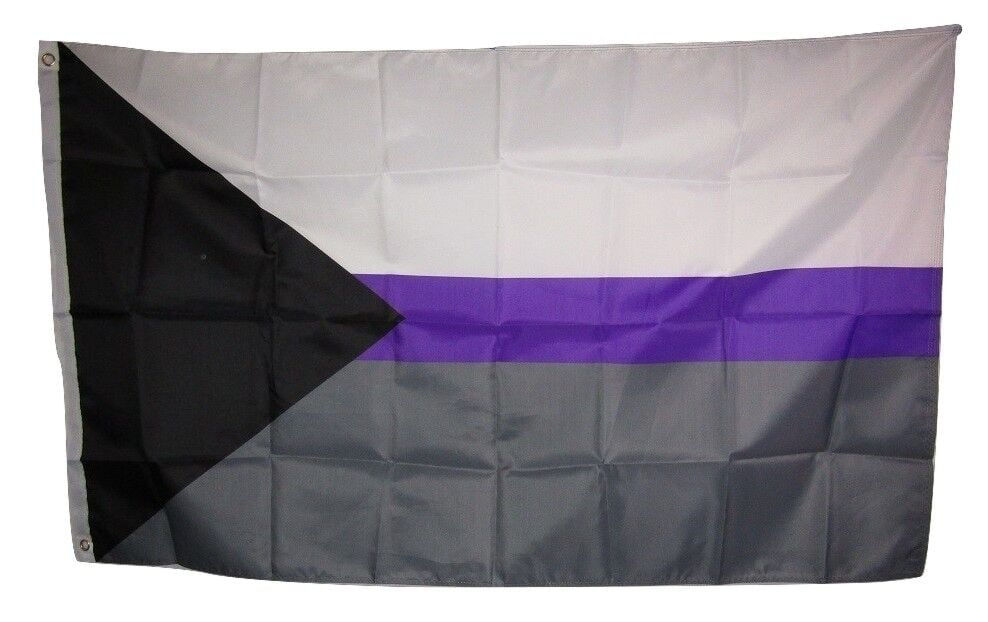3x5 Demisexual Demi Sexual Human Rights Flag 3'x5' Banner Brass ...