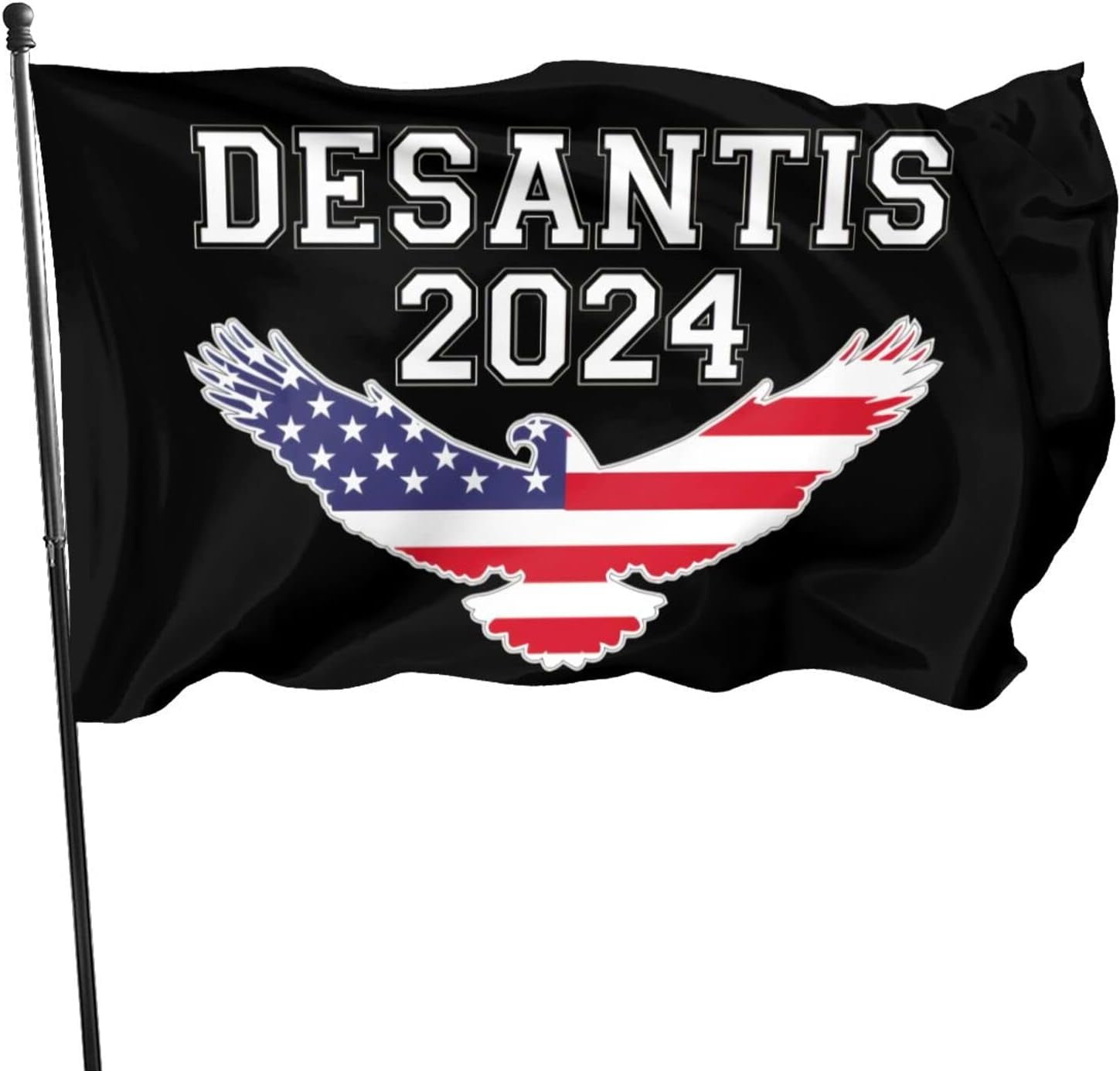 3x5 Desantis 2024 Election Vintage Eagle Flag 3x5 Ft Trump-Desantis ...
