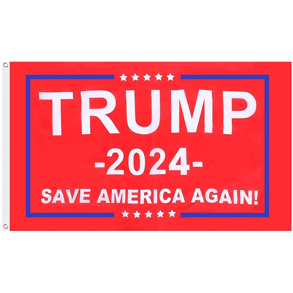 3x5 FT Donald Trump 2024 Flag Banner, President Trump Flag Polyester ...