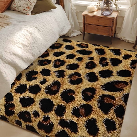 3x5 Fashion Sexy Animal Area Rug for Bedroom, Washable Non Slip Low ...