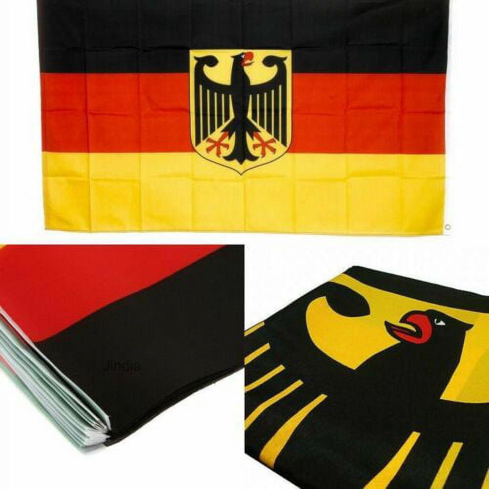 3x5 Foot German State Ensign Flag Germany Eagle Flags Polyester ...