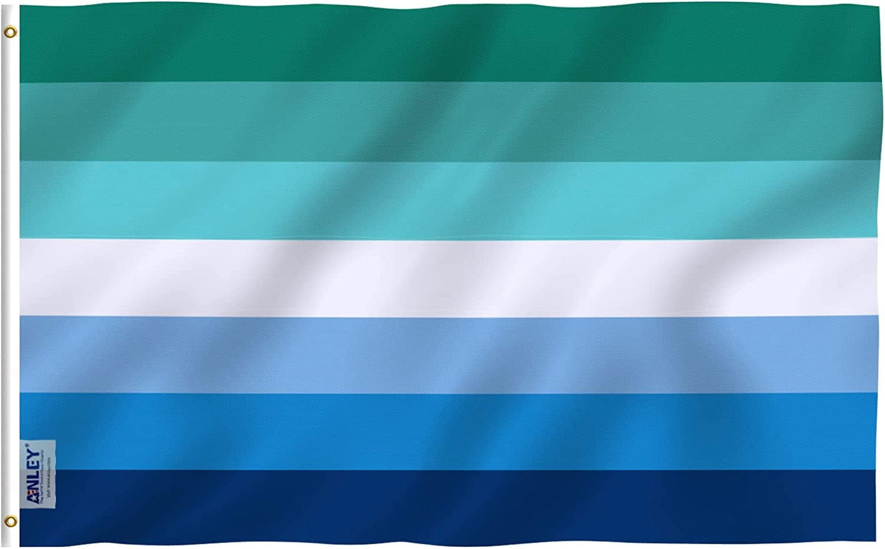 3x5 Foot Pride Flag - Vivid Color and Fade proof - Canvas Header and ...