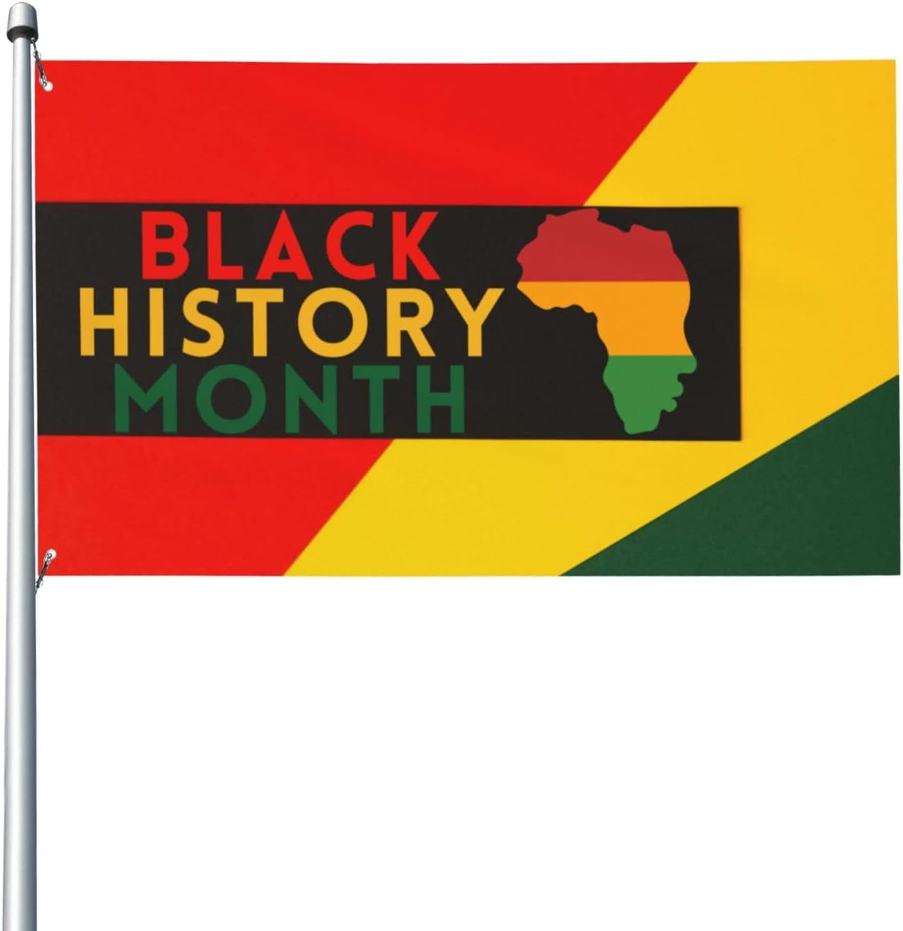 3x5 Ft Black History Month Flag Sign African American Flag Banner Mlk ...