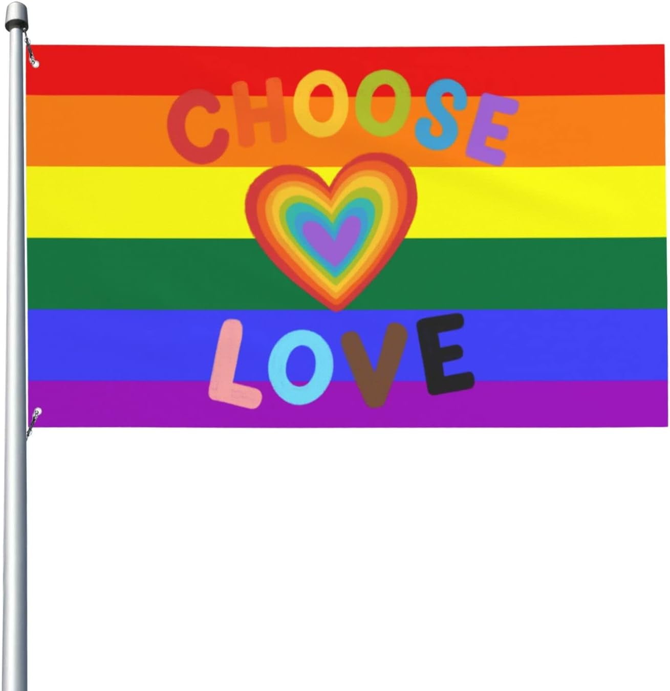 3x5 Ft Flag Lgbt Pride Sign Lgbtq Gay Banner Vivid Color And Fade Proof ...