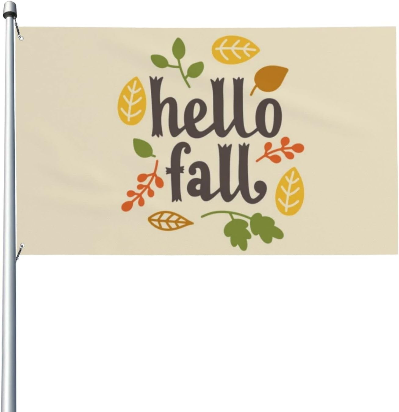 3x5 Ft Flag Welcome Fall For Outside Fall Decor Outdoor Hello Autumn ...