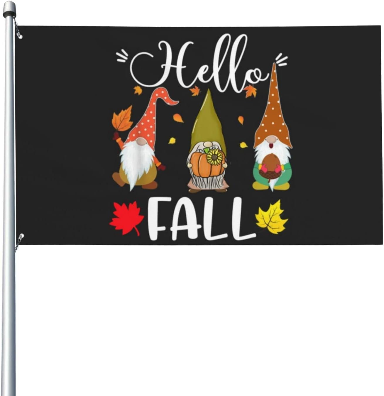 3x5 Ft Flag Welcome Fall For Outside Fall Decor Outdoor Hello Autumn ...