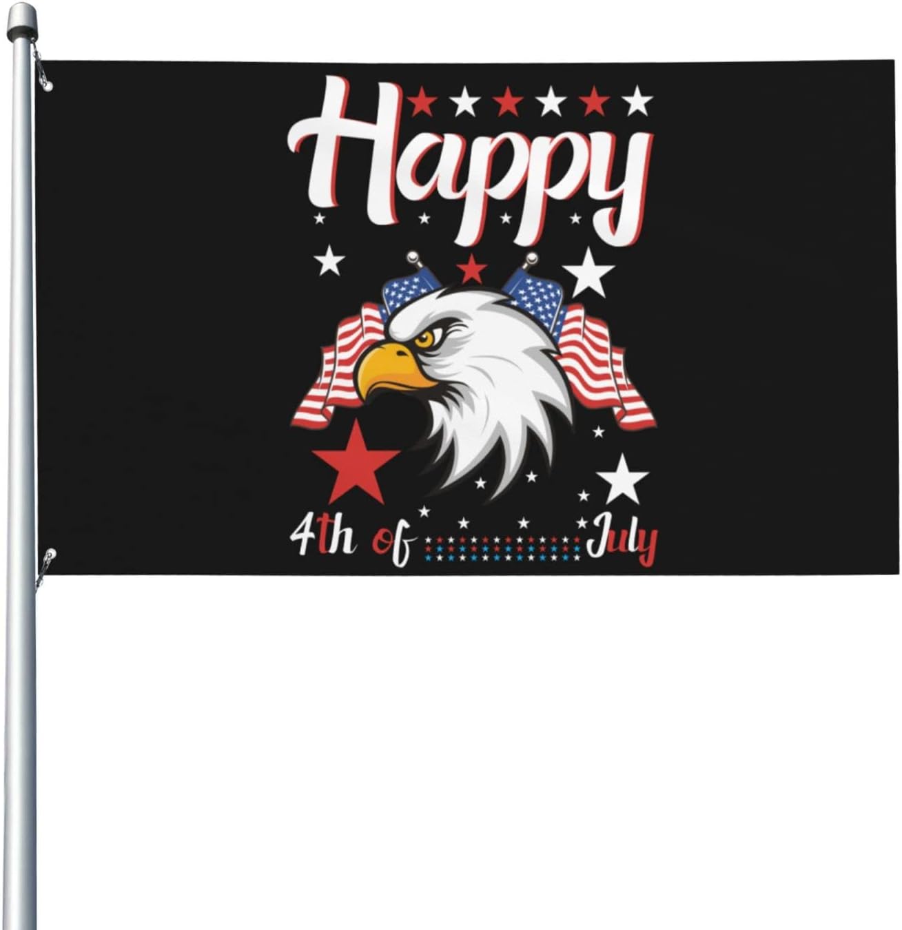 3x5 Ft Happy 4th Of July Flag Sign Independence Day Flag Banner God ...