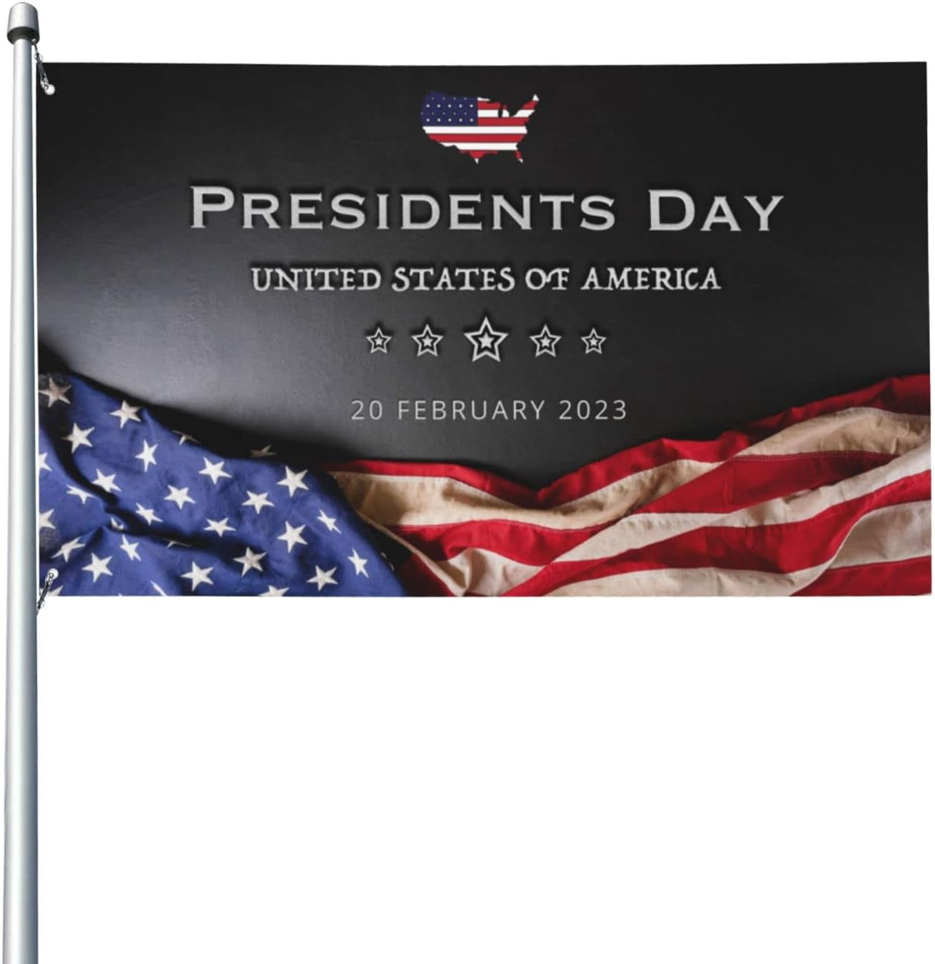 3x5 Ft Happy Presidents Day Flag Sign Independence Day Flag Banner ...