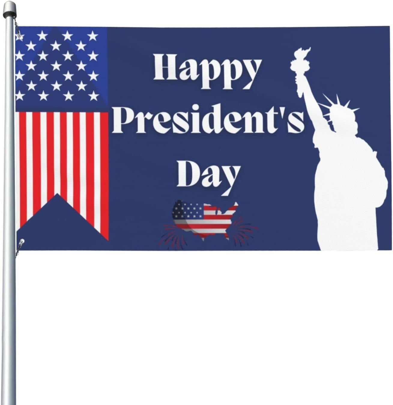 3x5 Ft Happy Presidents Day Flag Sign Independence Day Flag Banner ...