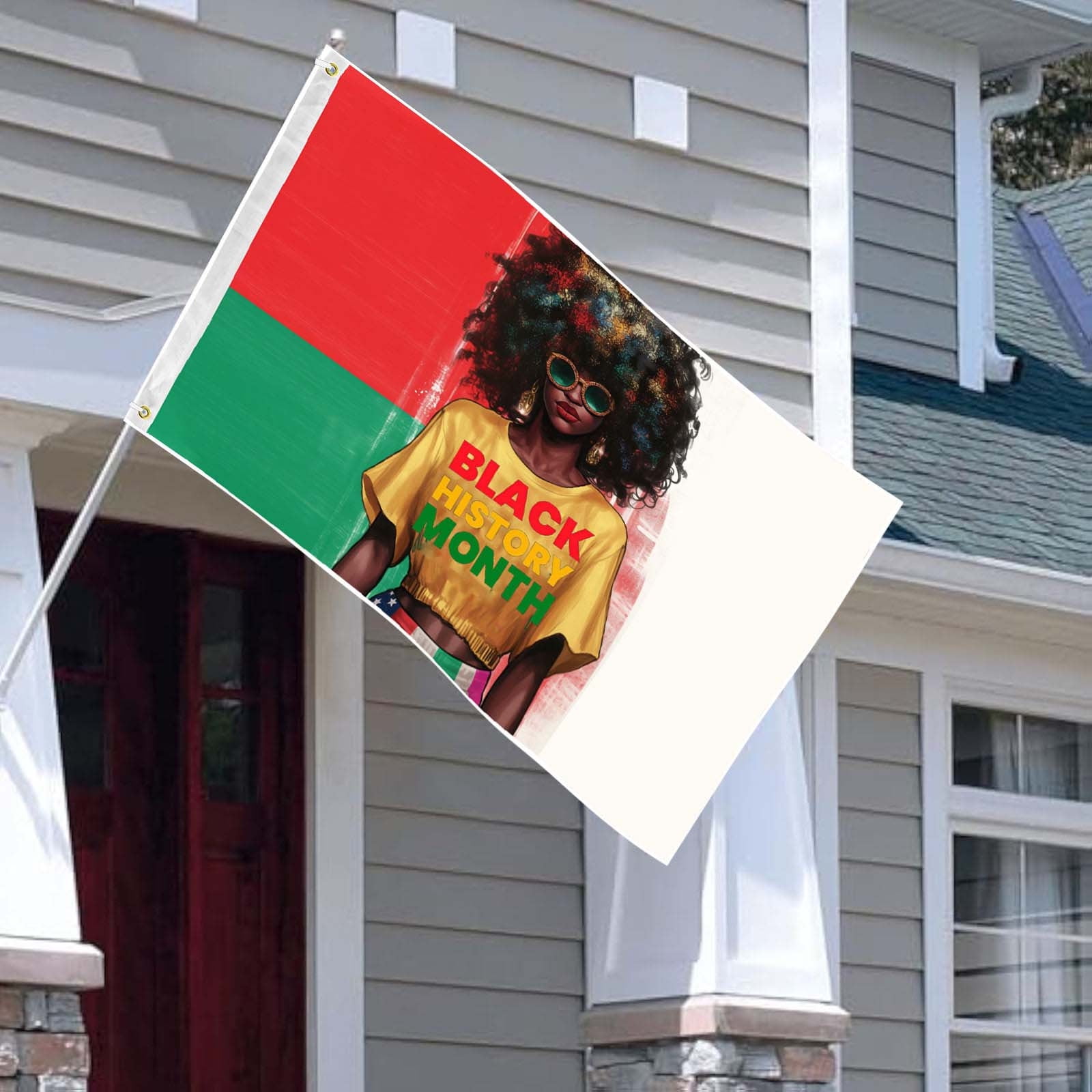 3X5 Ft Month Flag Color And Fade Proof Americans Flags Canvas Header ...