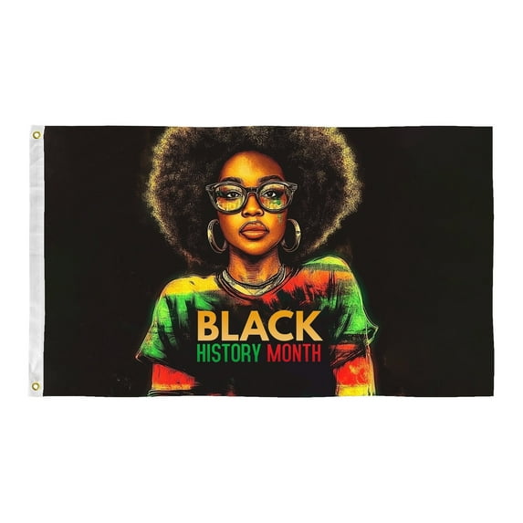 3x5 Ft Month Flag Color and Fade Proof Americans Flags Canvas Header ...