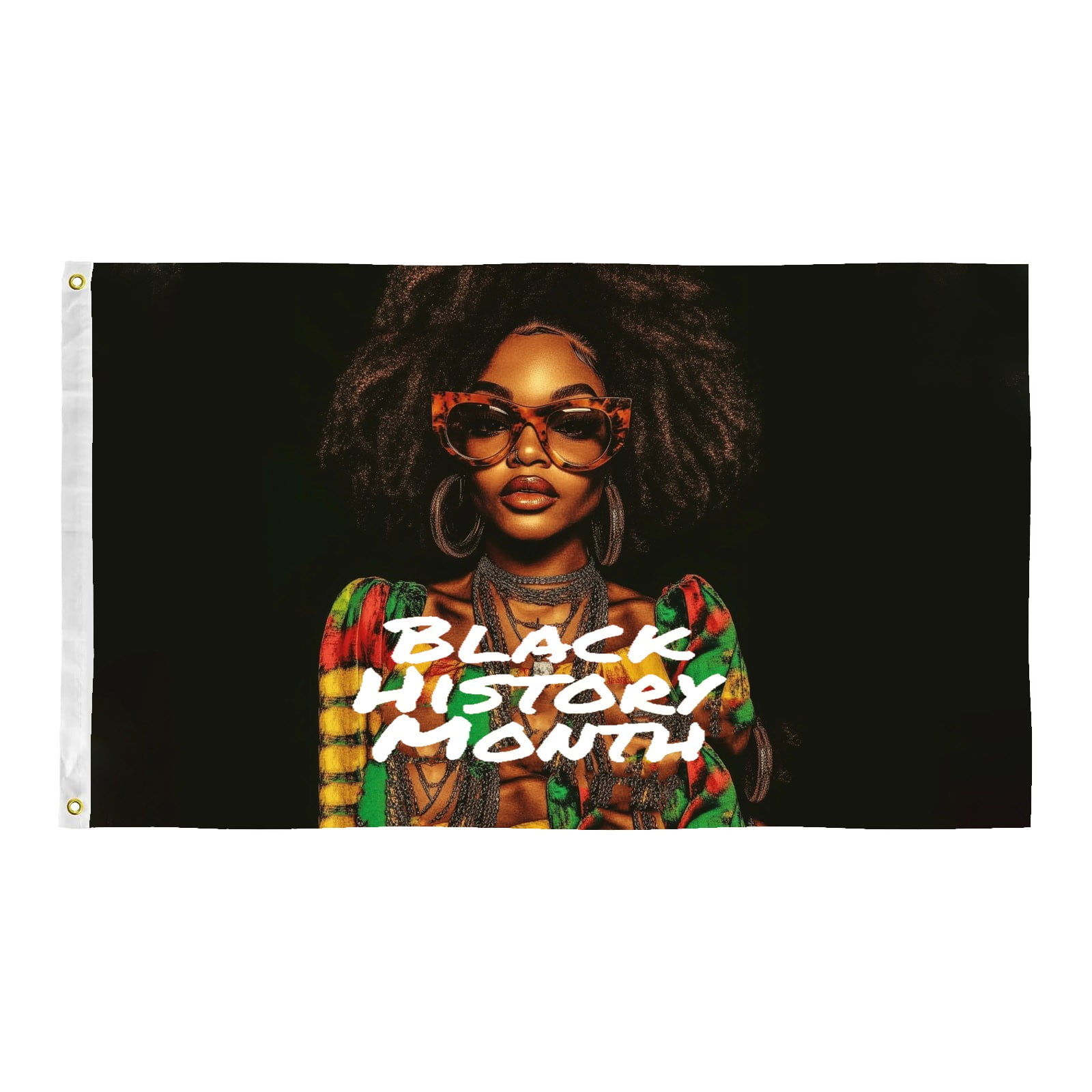 3x5 Ft Month Flag Color and Fade Proof Americans Flags Canvas Header ...