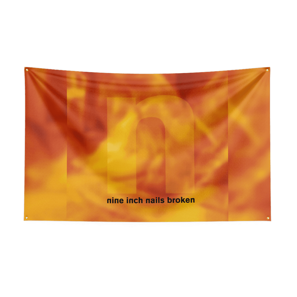 3x5 Ft NIN n-Nine-Inch-Nails Heavy Rock Band Flag Polyester Digital ...