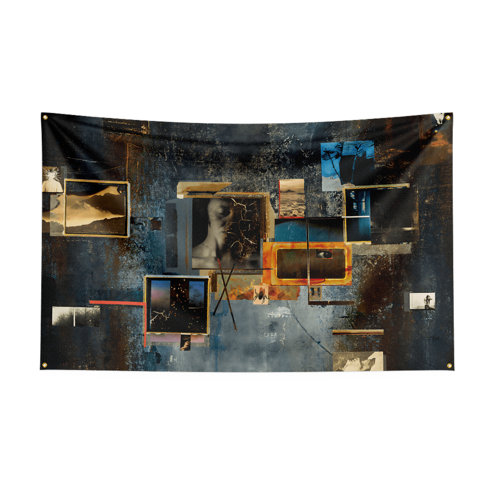 3x5 Ft NIN n-Nine-Inch-Nails Heavy Rock Band Flag Polyester Digital ...