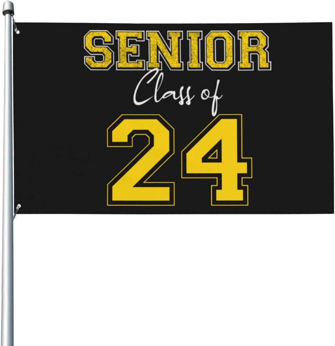 3x5 Ft Senior 2024 Flag Sign Class Of 2024 Graduation Flag Banner Gift ...