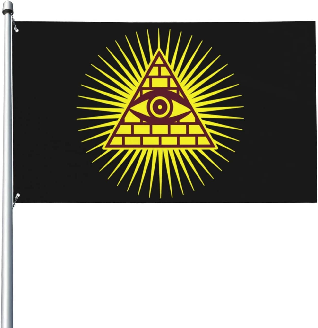 3x5 Ft eye of god all seeing eye of Horu Flag House Flag Garden flag ...