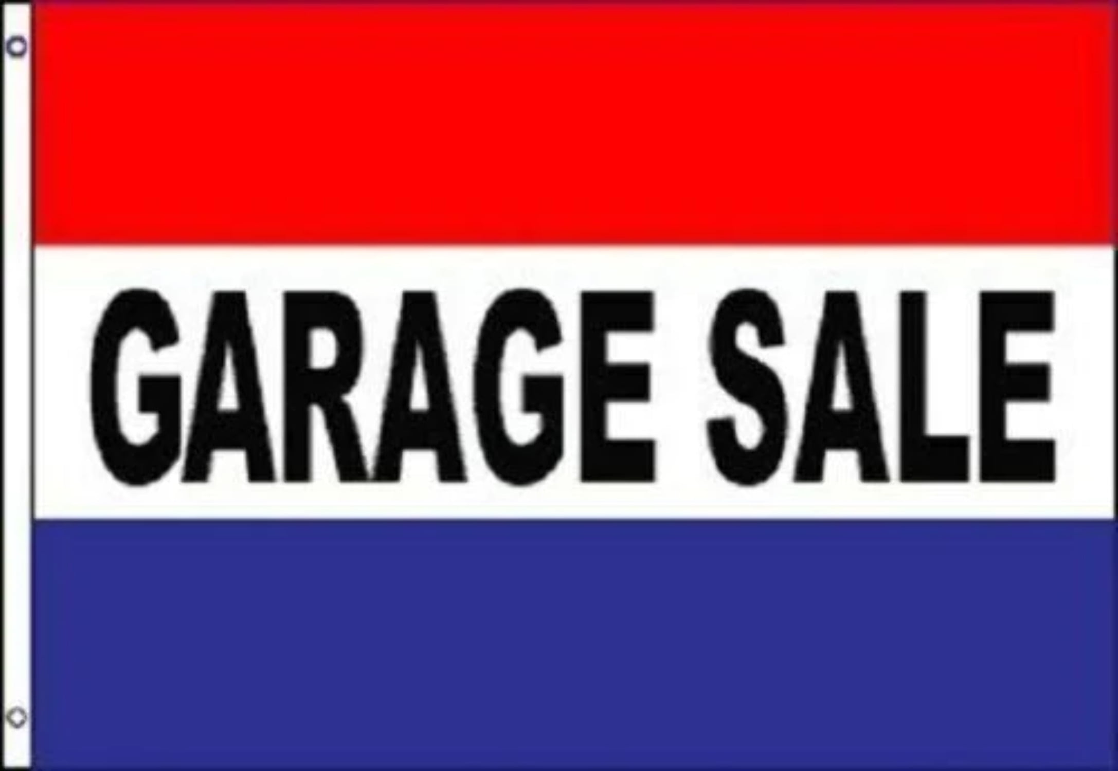 3x5 Garage Sale Flag 3 x 5 Banner 3'x5' Outdoor Advertising Sign Flags ...