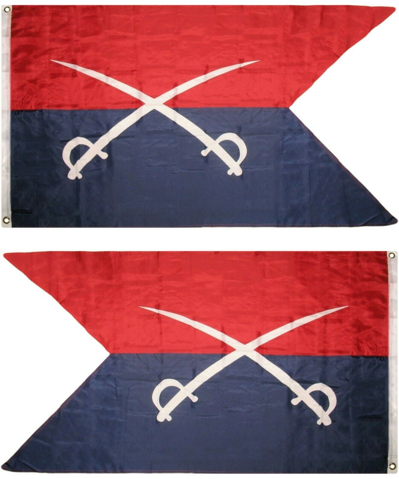 3x5 General Custer 7th Cavalry Union Flag 3'x5' Banner Grommets Tail ...