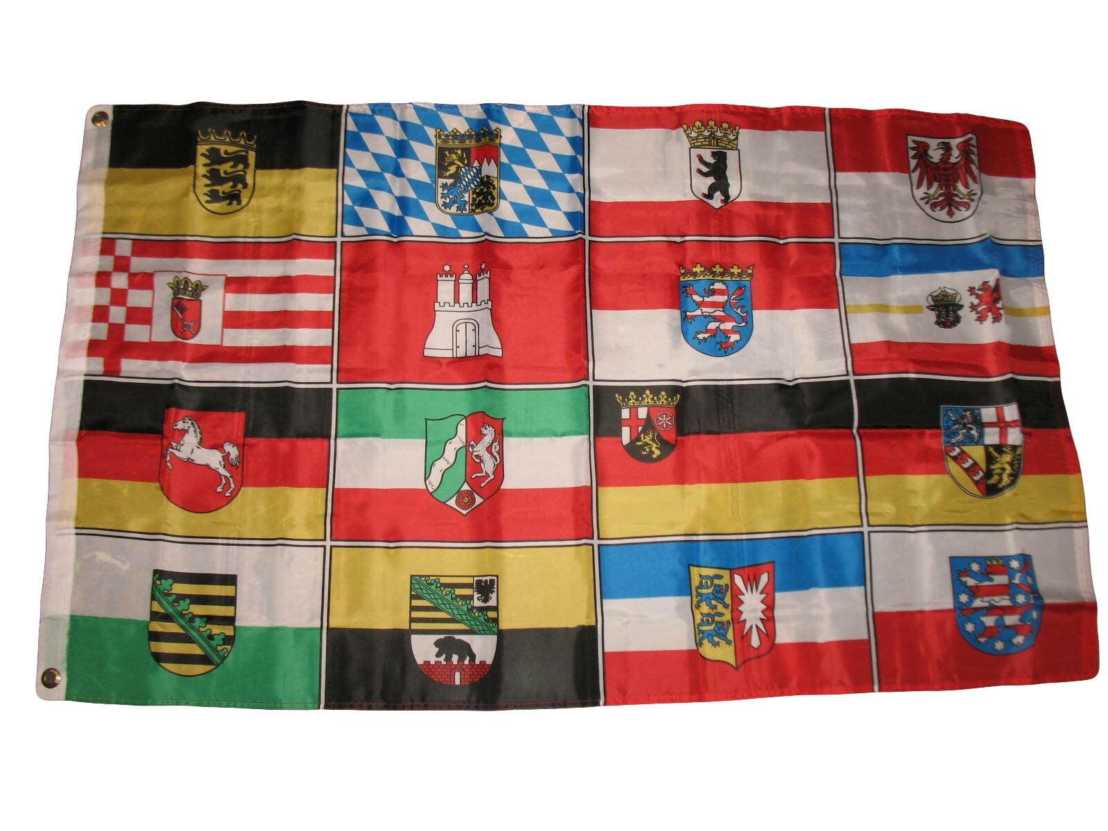 3x5 German Germany 16 States Flag 3'x5' House Banner fade resistant ...