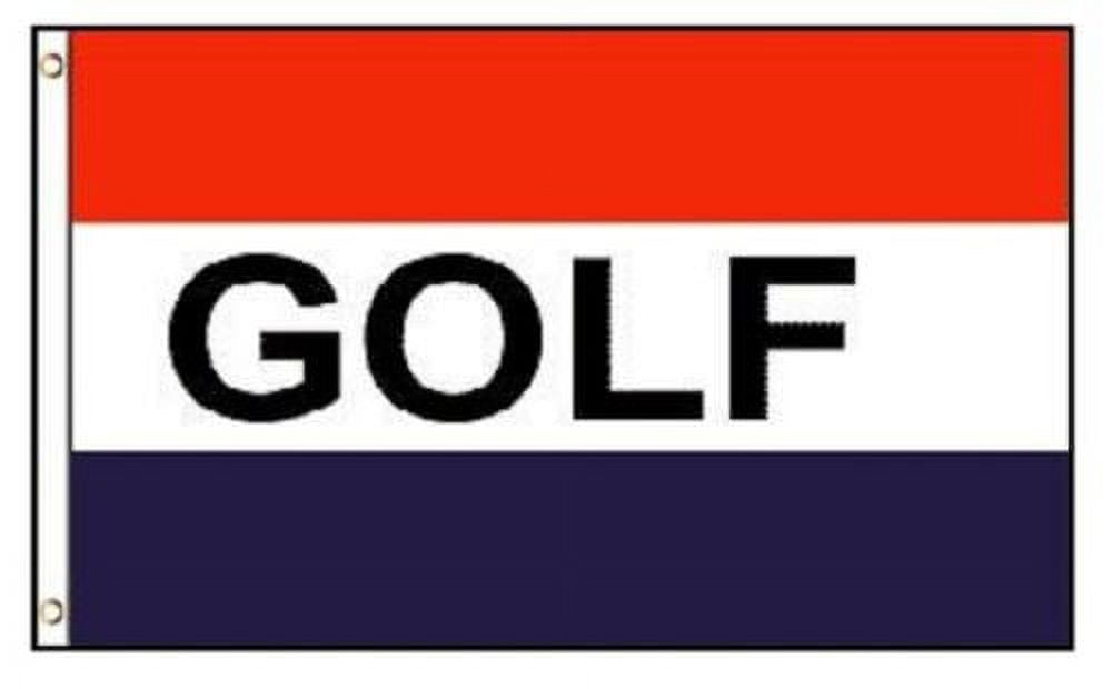 3x5 Golf Poly Flag Banner Brass Grommets - Walmart.com