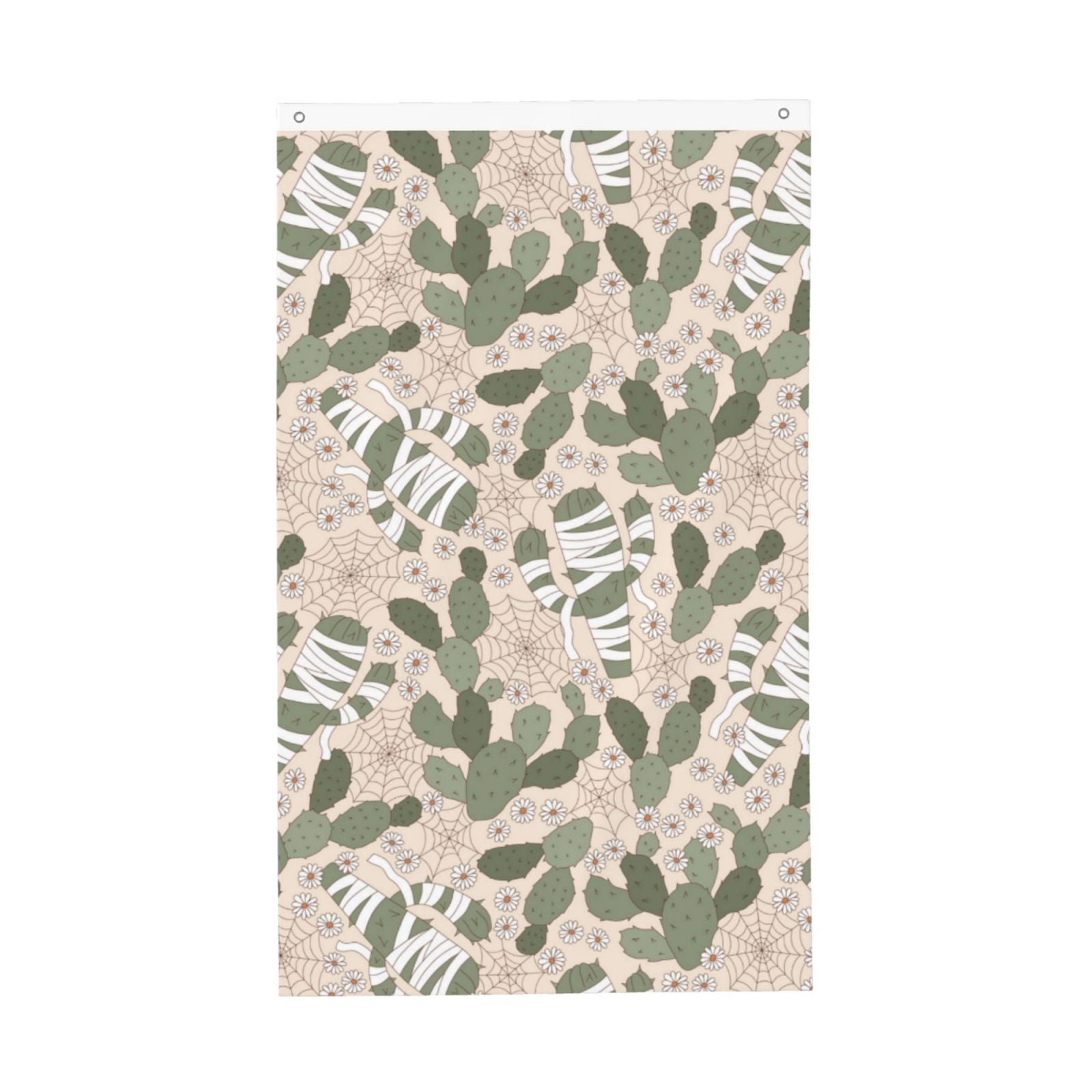 3x5 Halloween Garden Flags for Outside - Halloween Cactus Lightweight ...