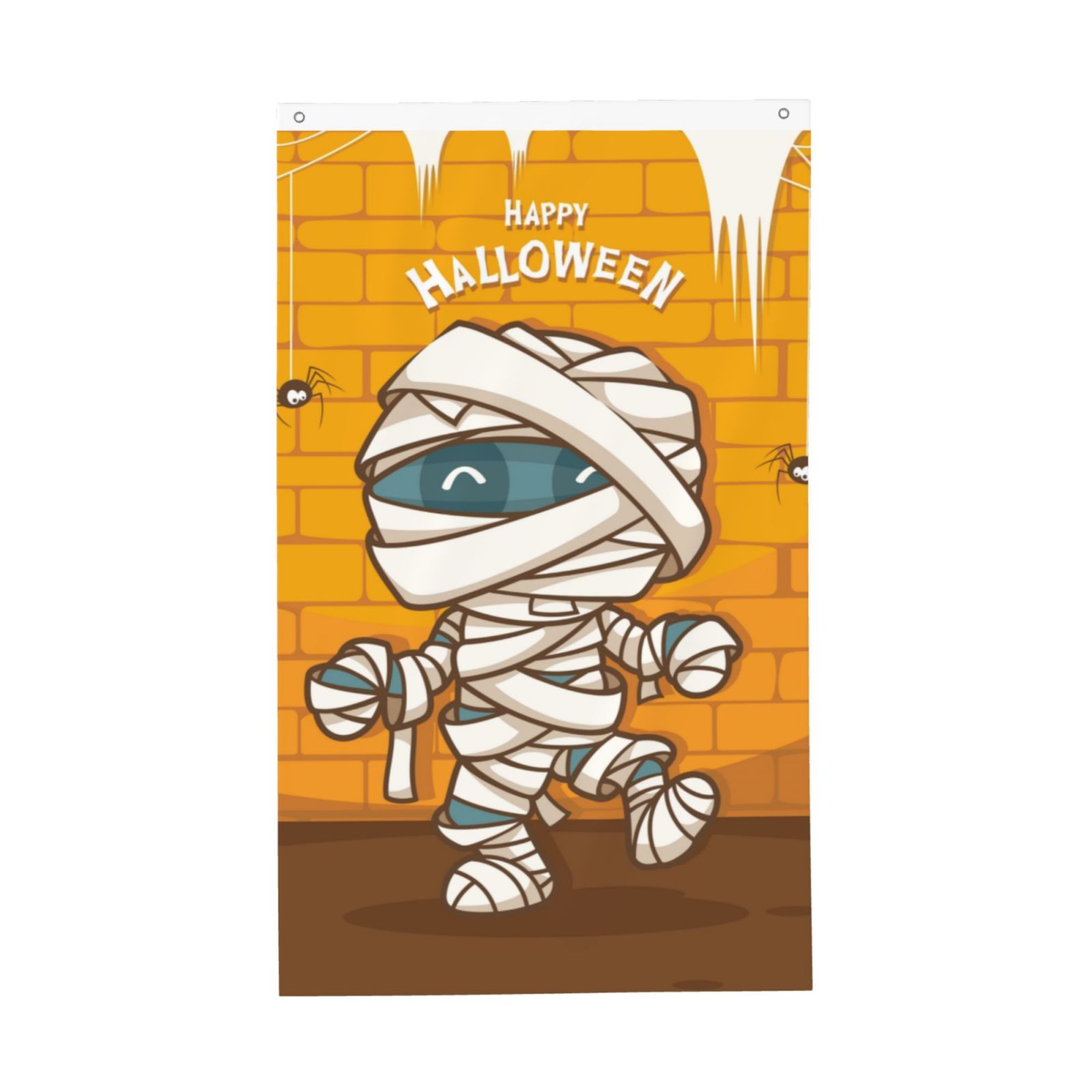3x5 Halloween Garden Flags for Outside - Halloween Mummy Lightweight ...