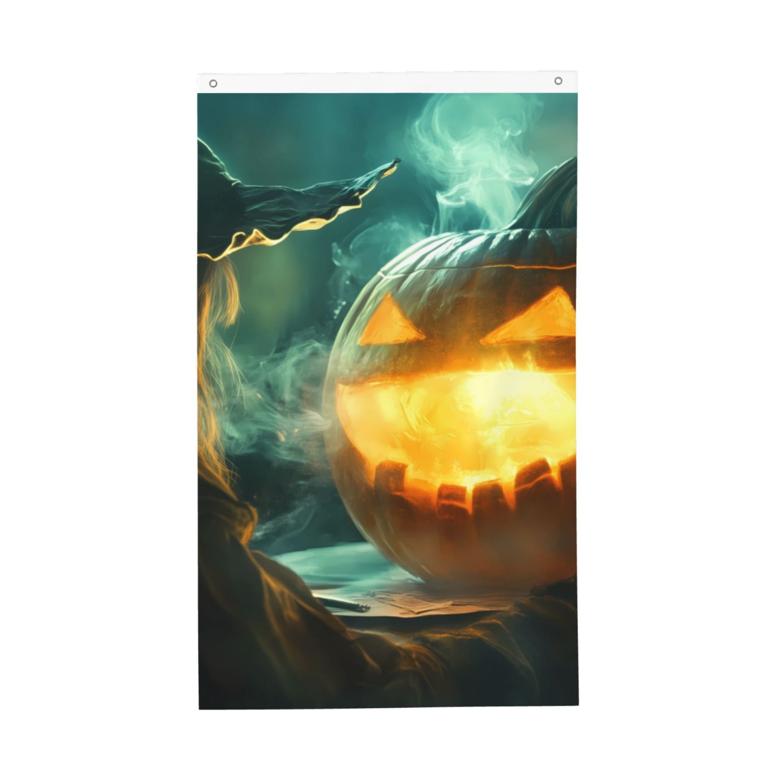 3x5 Halloween Garden Flags for Outside - Halloween Witch Mysterious ...