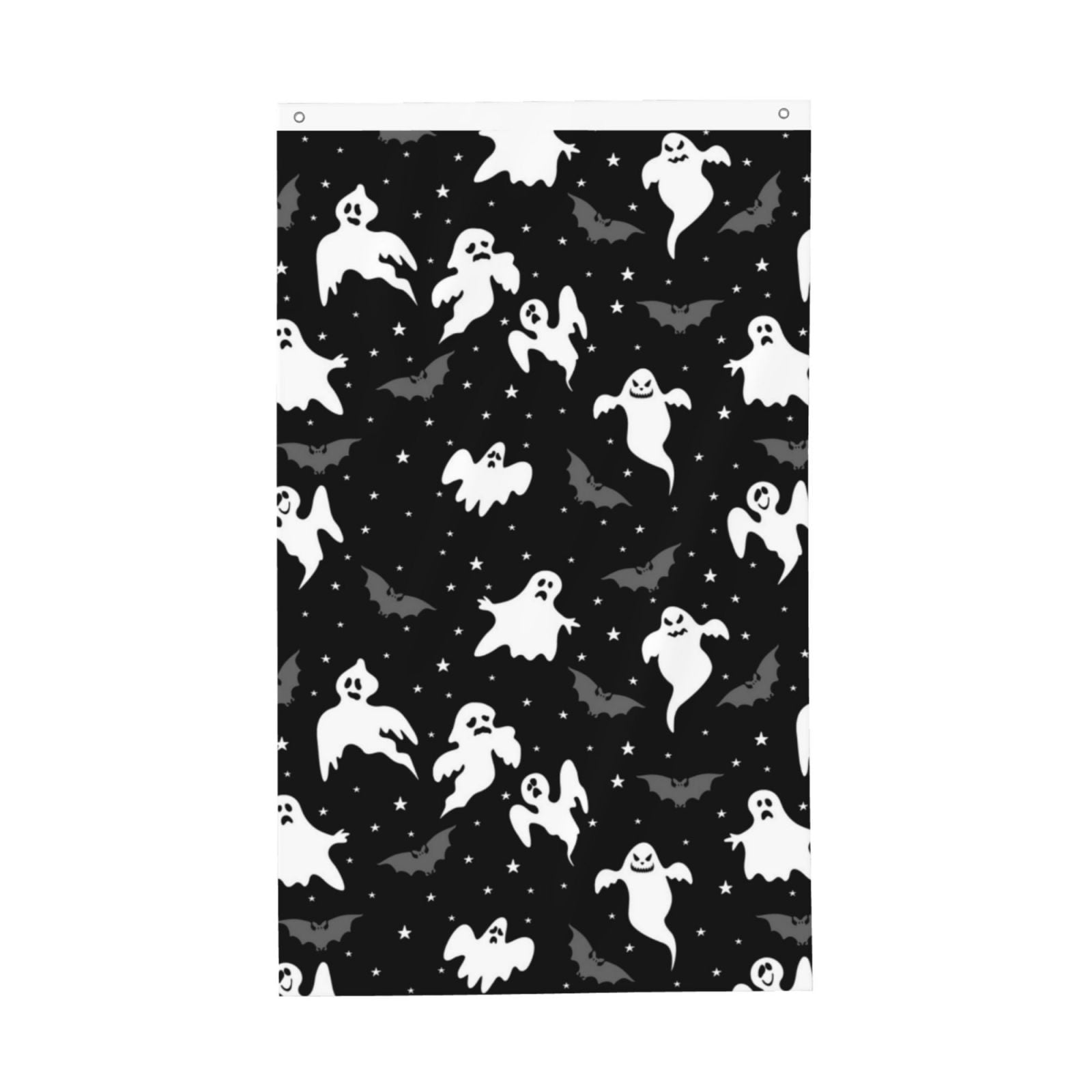 3x5 Halloween Garden Flags for Outside - ghost halloween bat ...