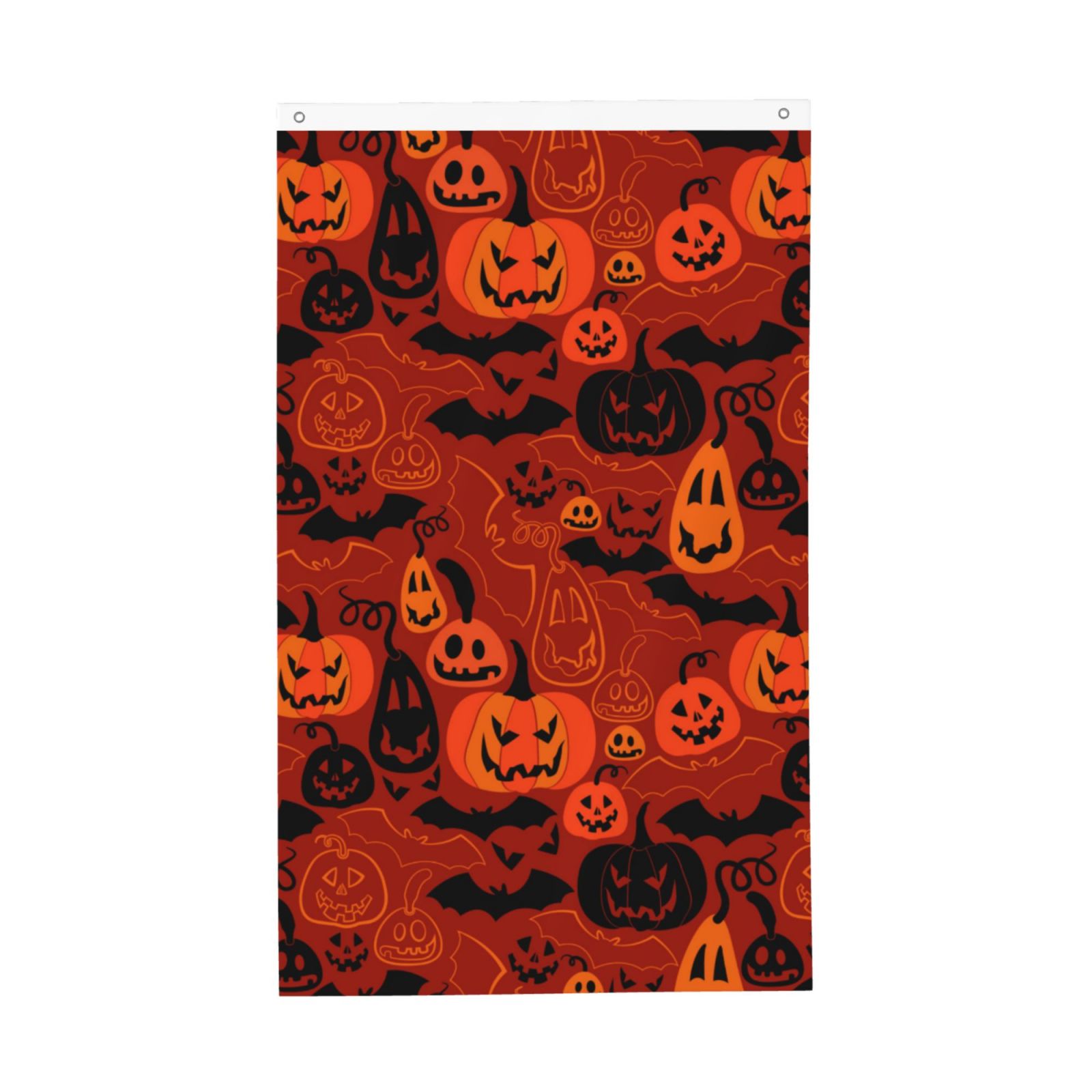 3x5 Halloween Garden Flags for Outside - pumpkin halloween bat ...