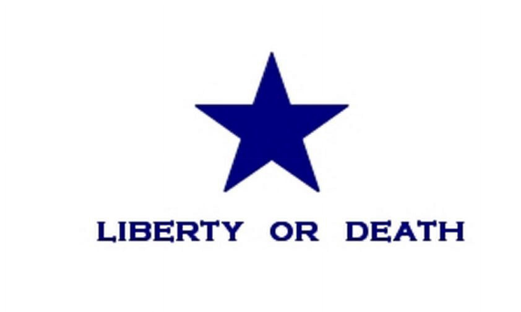 3x5 Liberty or Death Flag Goliad Texas Battle Independence Banner War ...
