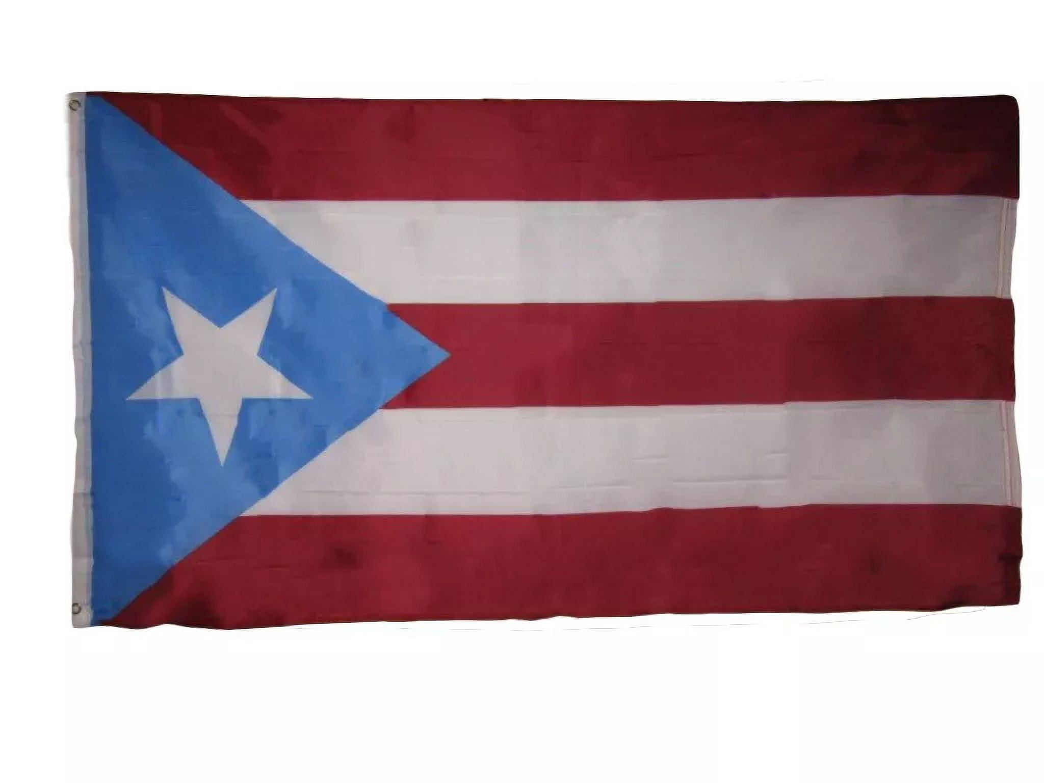 3x5 Light Blue Puerto Rico Rican Flag 3'x5' Ho e Banner Brass Grommets ...