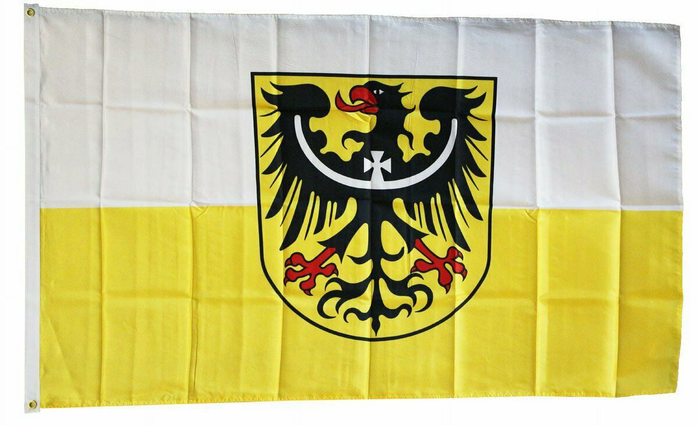 3x5 Lower Silesia Flag Rough Tex Knitted flag 3'x5' banner 100D ...