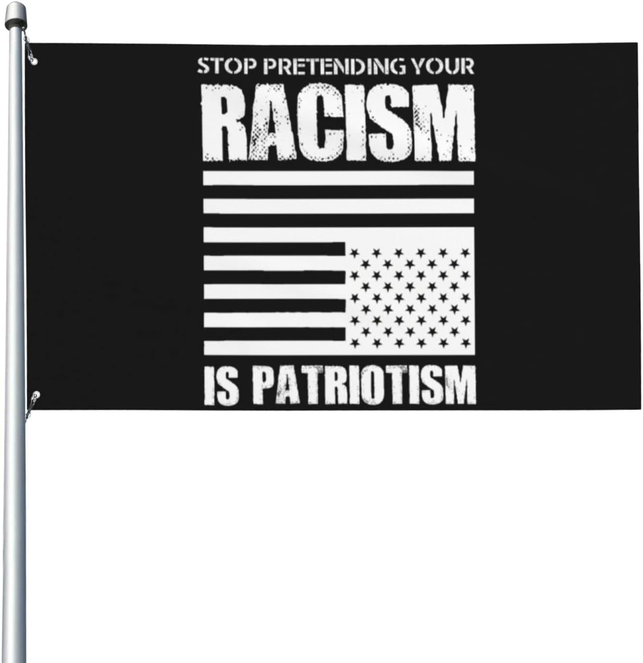 3x5 Make Racism Wrong Again Anti Racist Flag Blm Black Lives Matter ...