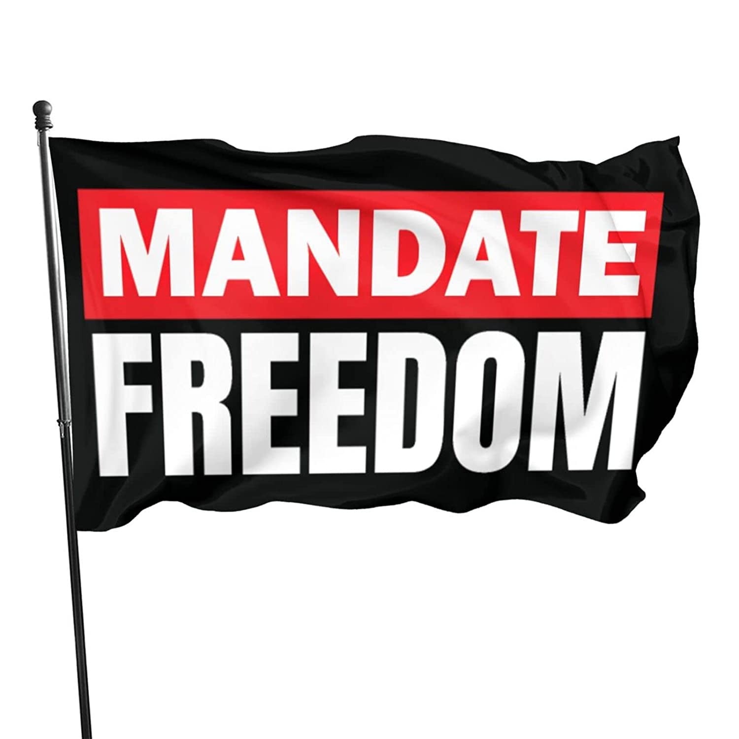 3x5 Mandate Flag 3x5 Ft No Mandates Flag With Metal Grommet Mandate ...