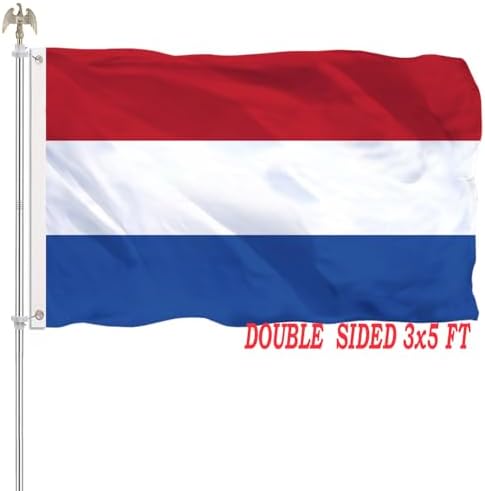 3x5 Netherlands Flag Outdoor Netherland Dutch Flags Double Sided Vivid ...