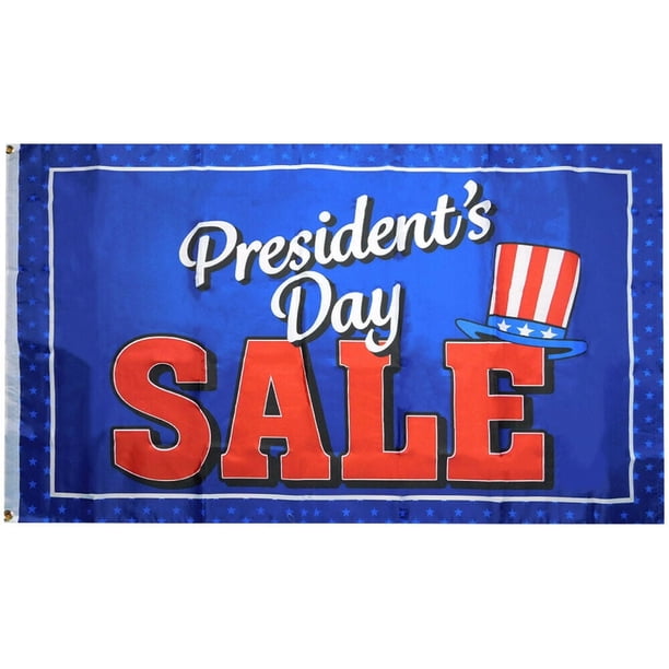 3x5 President's Day Sale Polyester Flag - Walmart Business Supplies