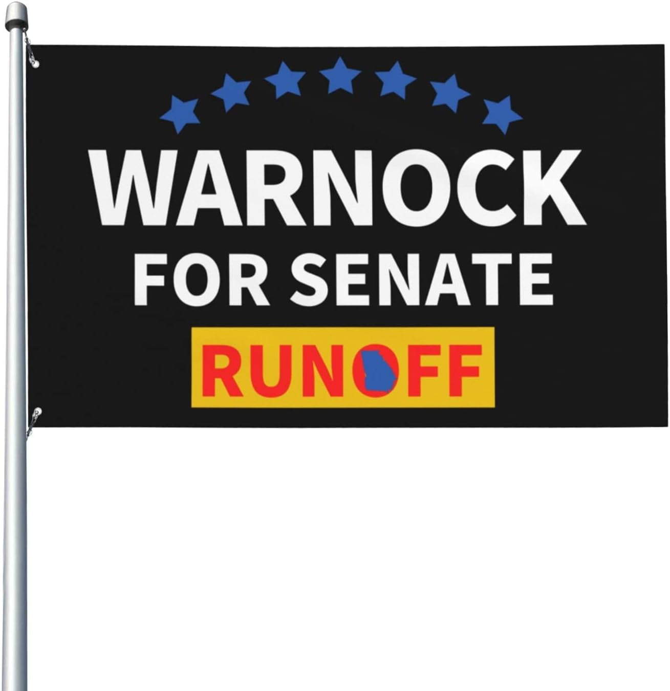 3x5 Raphael Warnock For Senate Flag Sign Warnock For Georgia 2022 ...