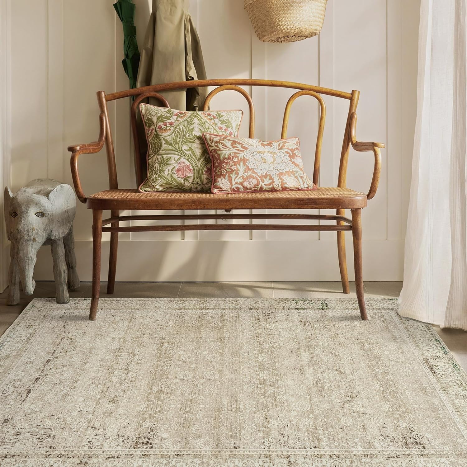 3x5 Small Entryway Area Rug Indoor for Front Door Entry Way,Washable ...