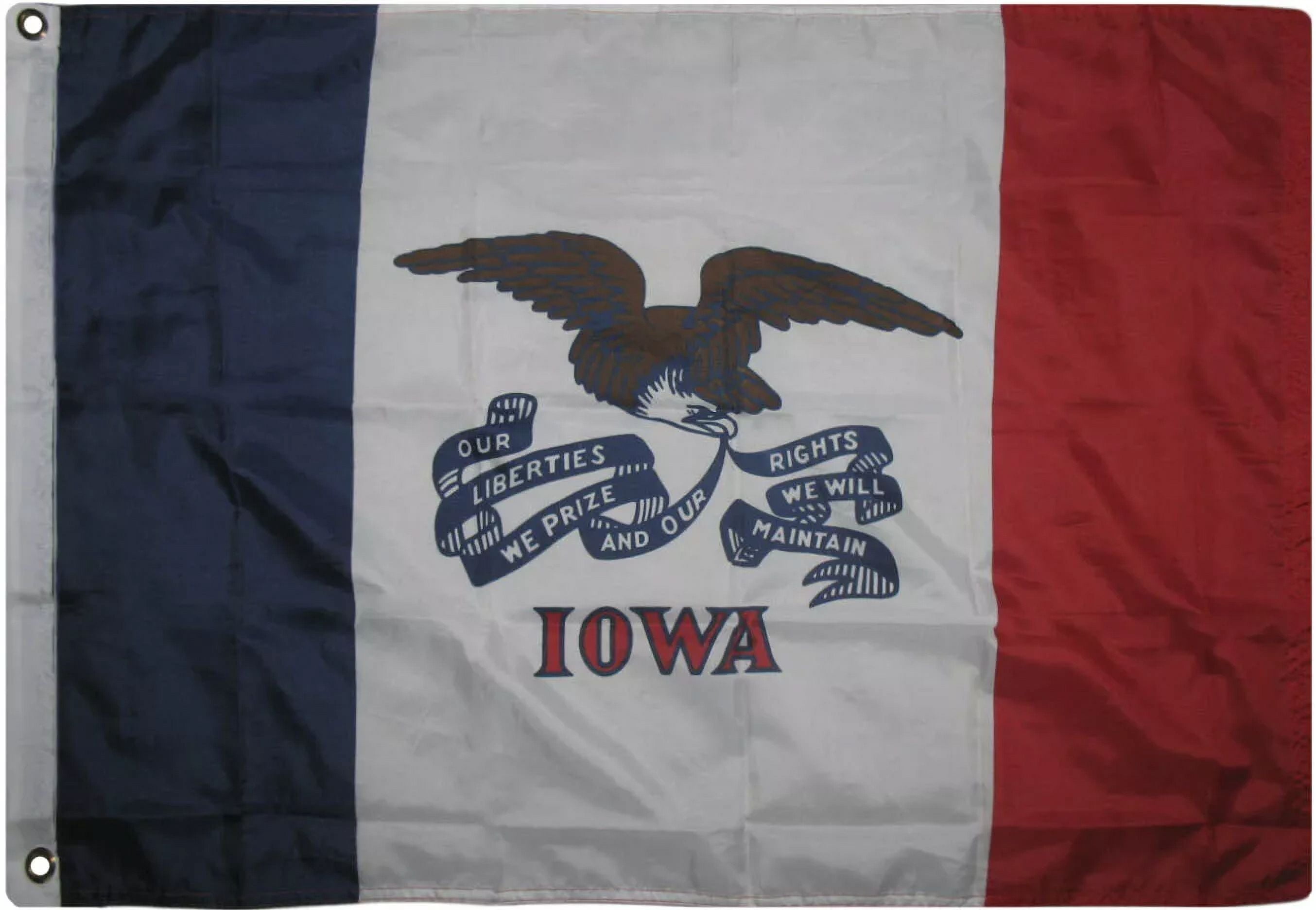 3x5 State of Iowa Flag 3'x5' House Banner Super Polyester Grommets ...