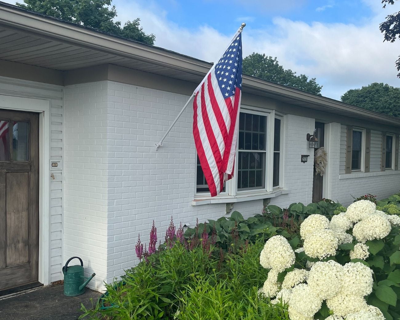 3x5' Worry Free US Flag Super Set- includes pole, bracket and American ...
