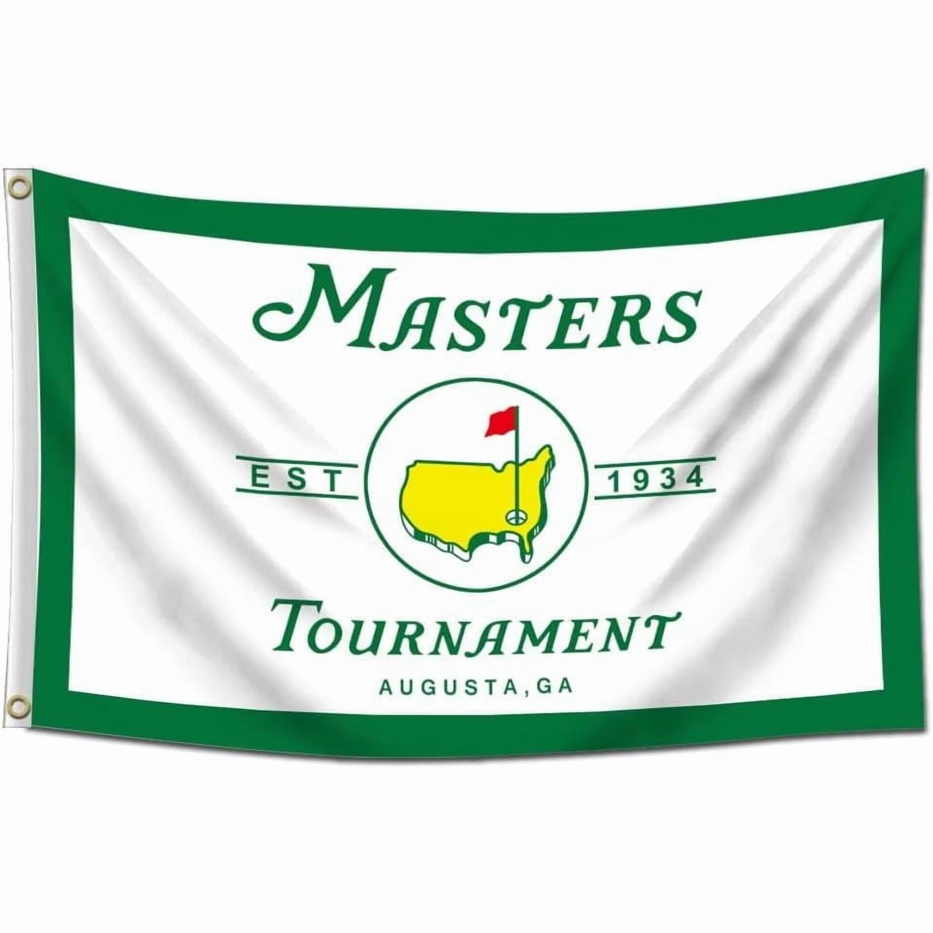 3x5Ft Masters Flag Indoor Outdoor Golf Banner UV Protection Fade (White ...