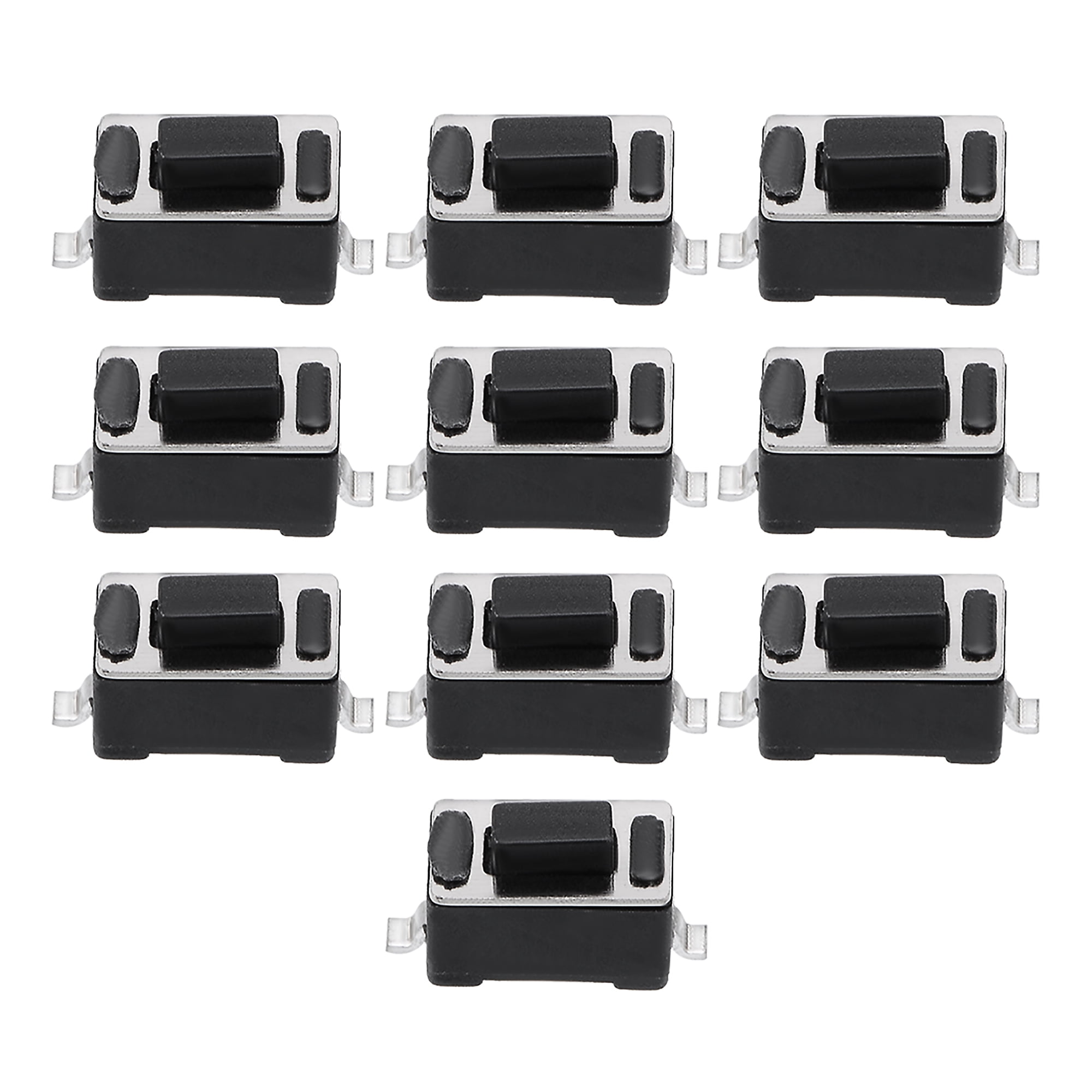 3x6x4.3mm Panel PCB Surface Mounted Devices SMT 2 Pins Push Button SPST ...