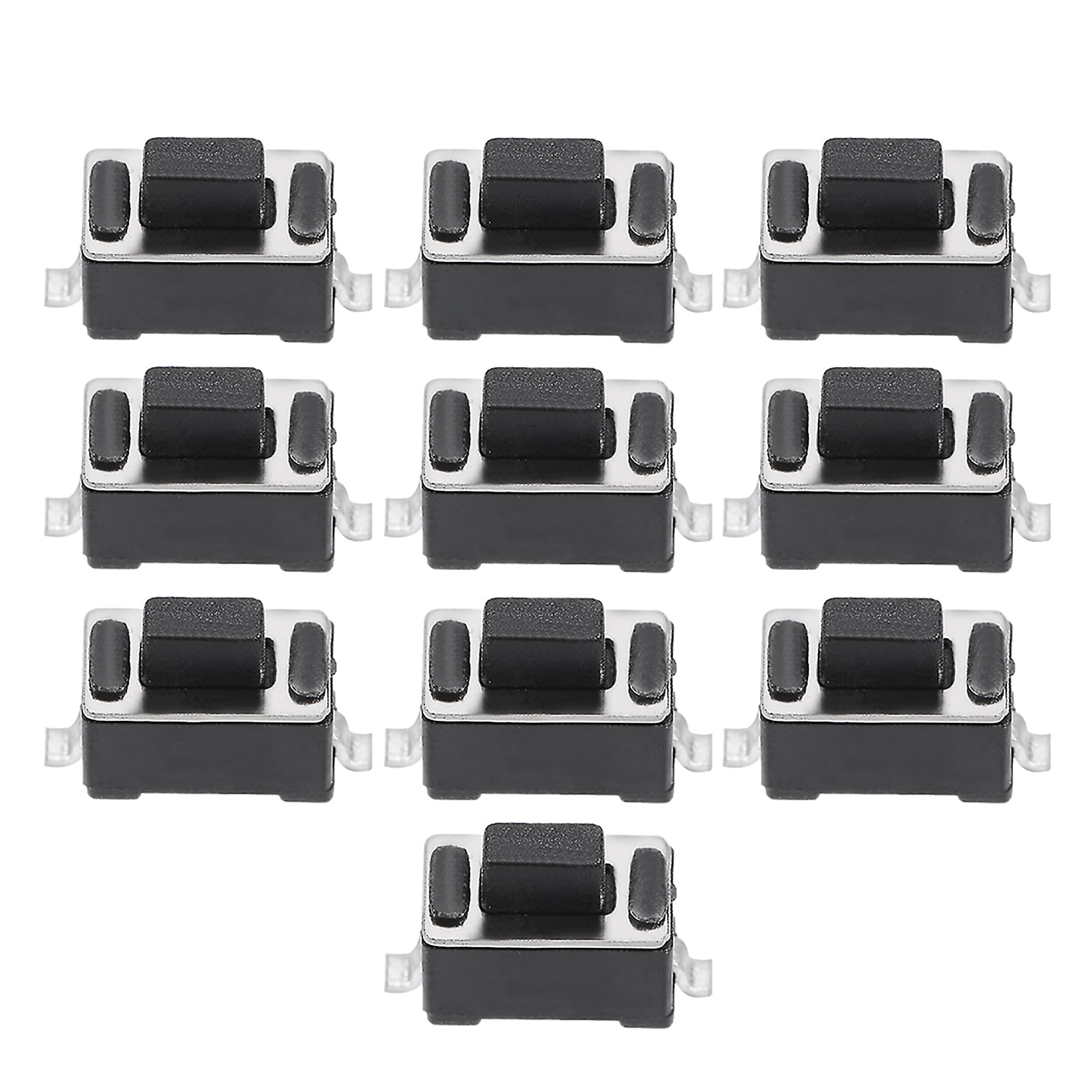 3x6x5mm Panel PCB Surface Mounted Devices SMT Mount 2 Pins Push SPST ...