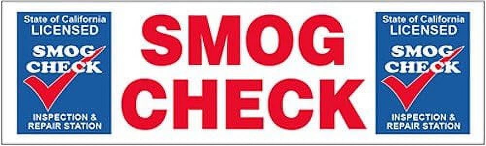3x8 Ft Smog Check Inspection Repair Vinyl Banner Sign wb - Walmart.com