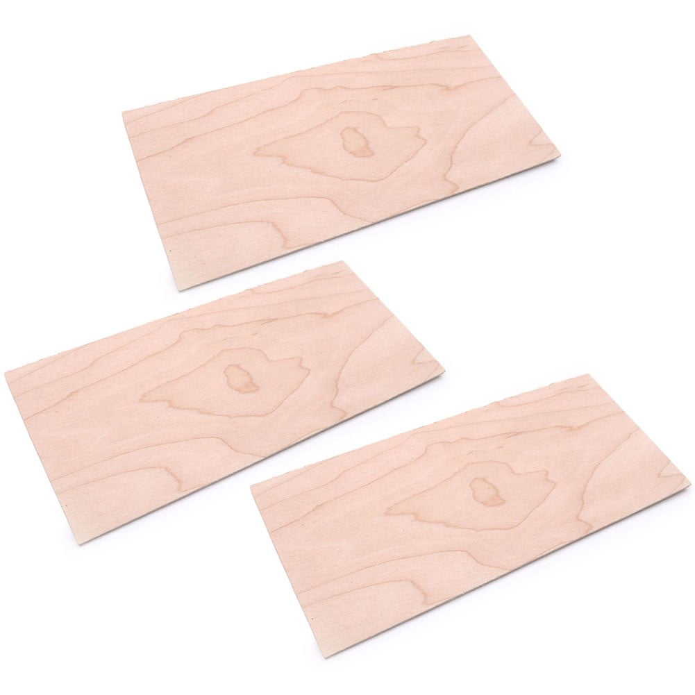 3xGuitar Parts Neck Head Makeup Board Wood Headstock Luthier Tonewood ...