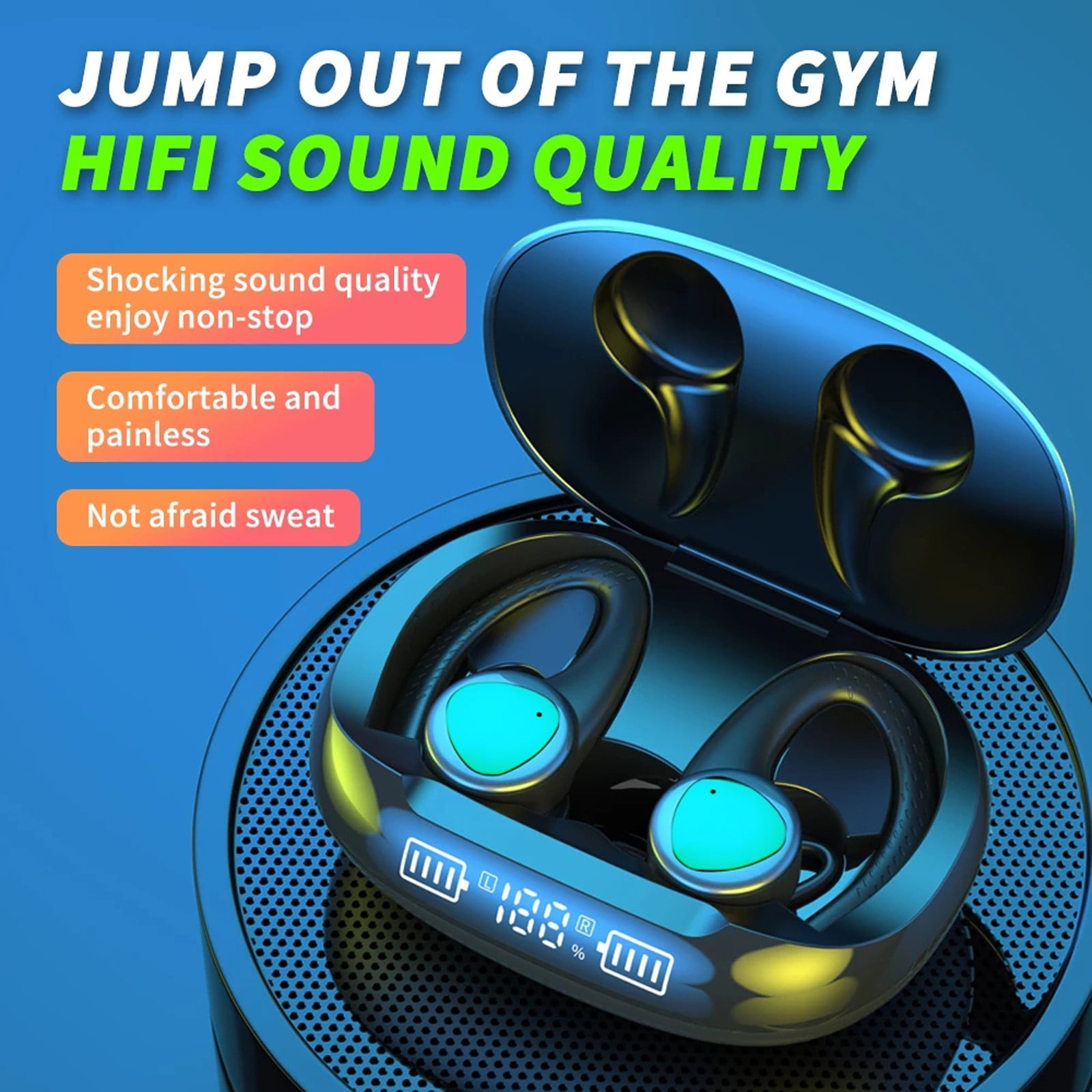 3xb96aa Studio Buds Earphones Wireless P990ws Headphones without Mic ...